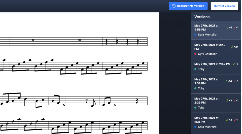 Flat.io Music Notation Software - Features