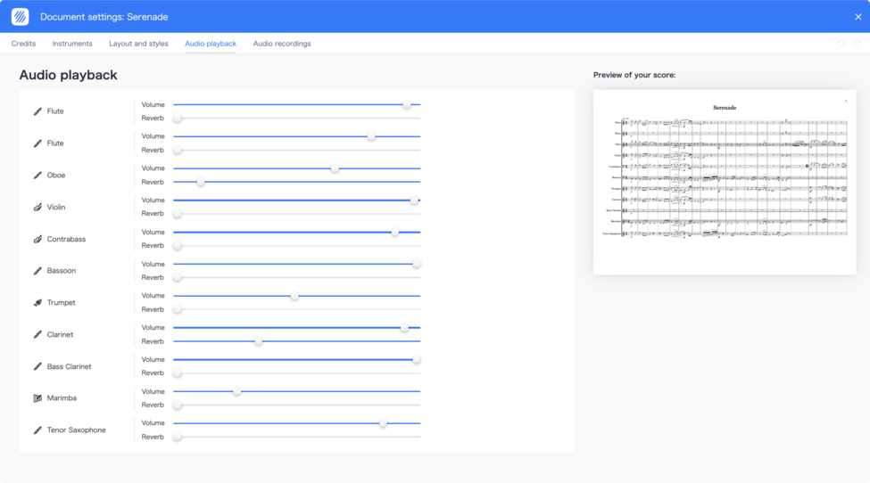 Online collaborative music notation software - Flat