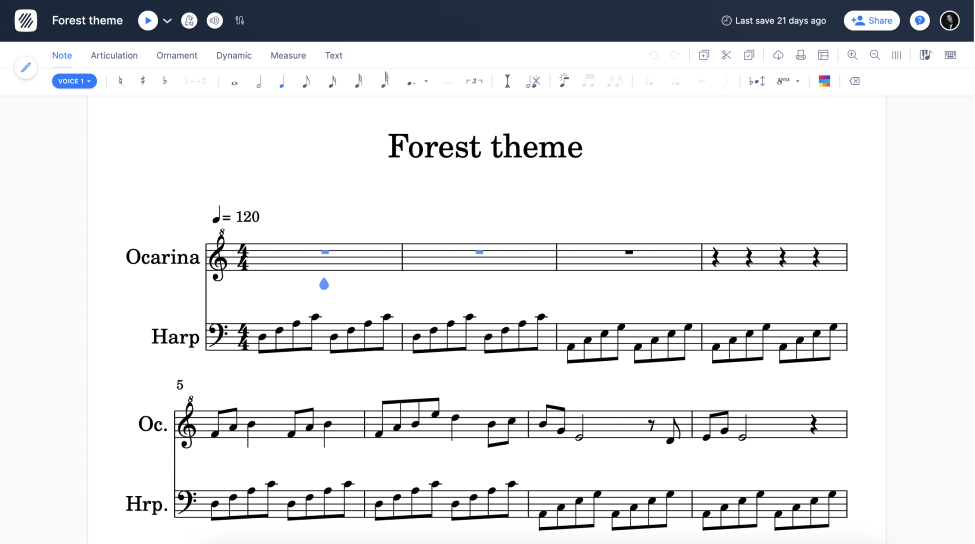 Flat.io Music Notation Software - Features